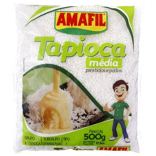 Amafil Tapioca Granulada 500g – Bossa Nova Market