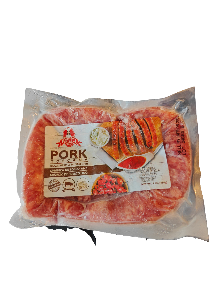 Bella Chef Linguiça Toscana Porco Fina 454g – Bossa Nova Market