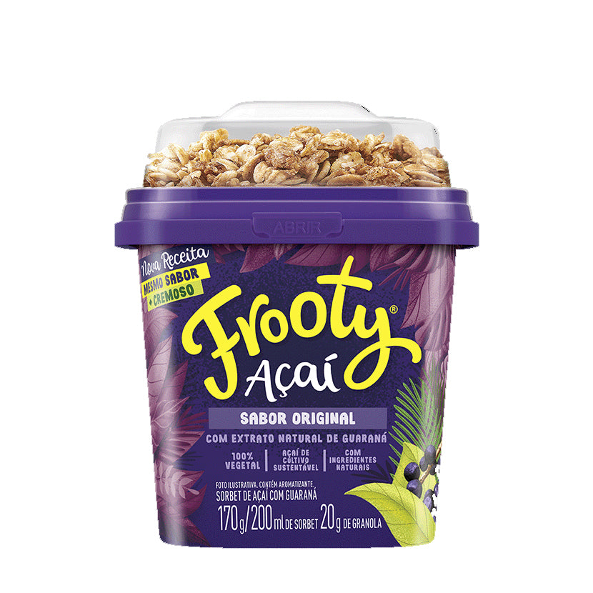 Frooty Acai Com Granola Copo 200g – Bossa Nova Market